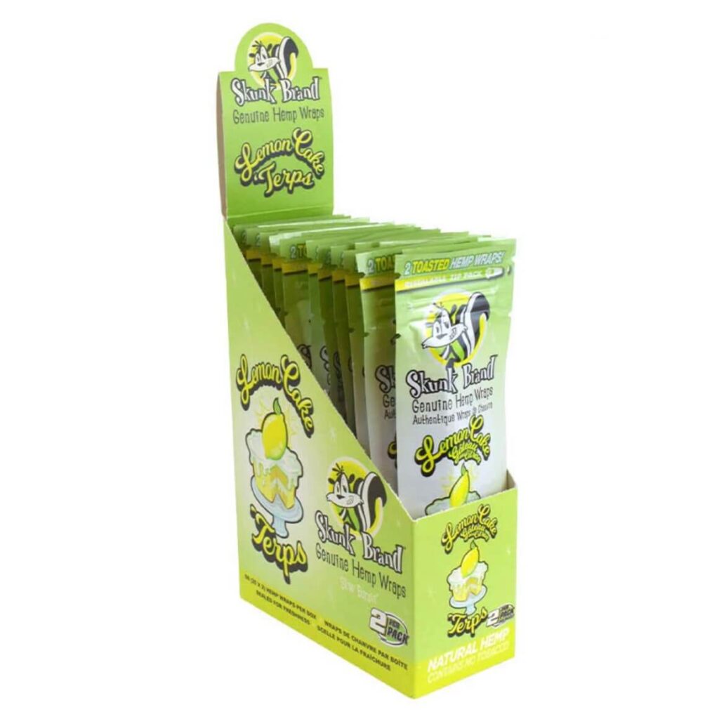 SKUNK BRAND HEMP WRAPS - LEMON CAKE - Canna Craft Collective