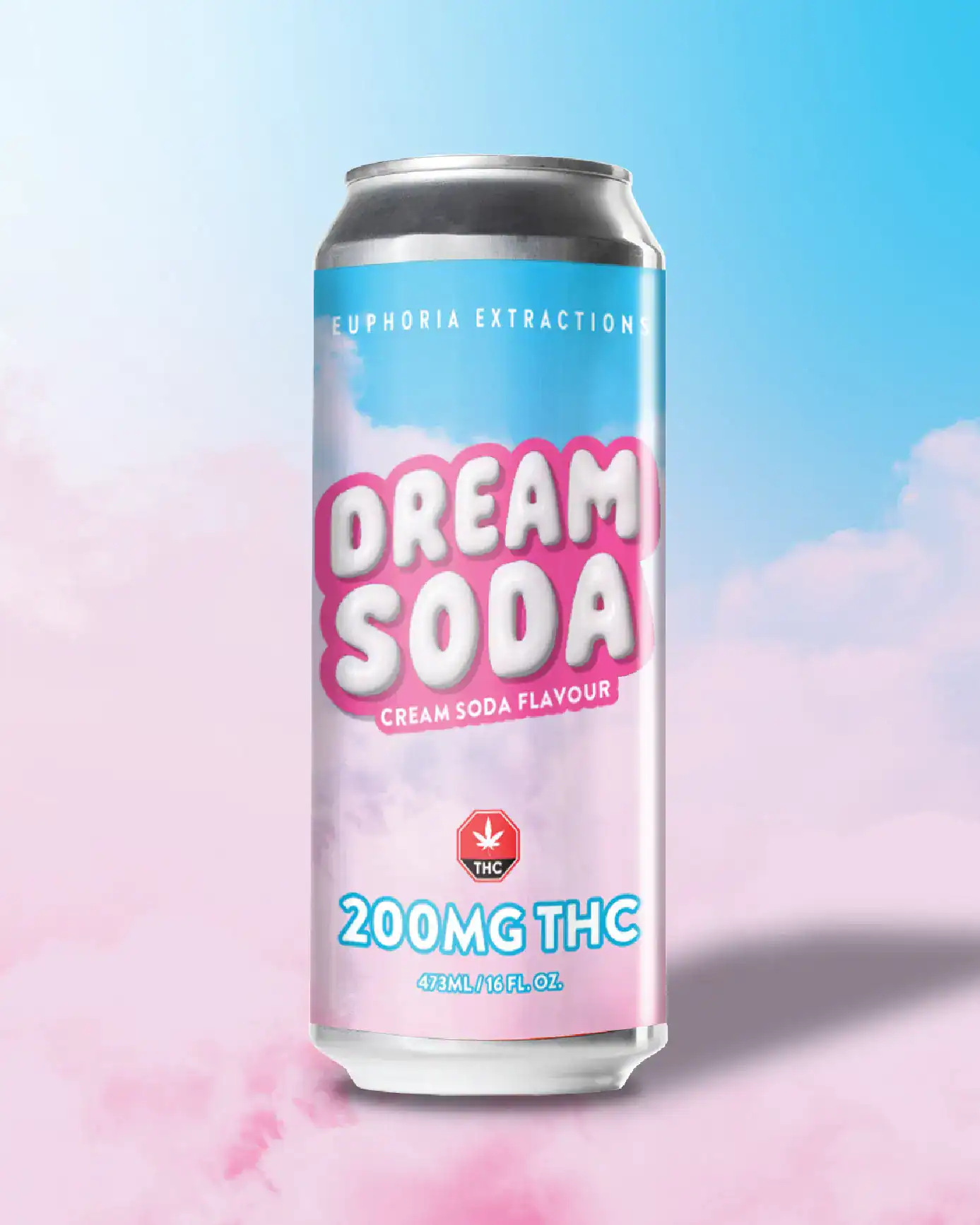 EUPHORIA BEVERAGE DREAM SODA - (200-MG-THC) - Canna Craft Collective