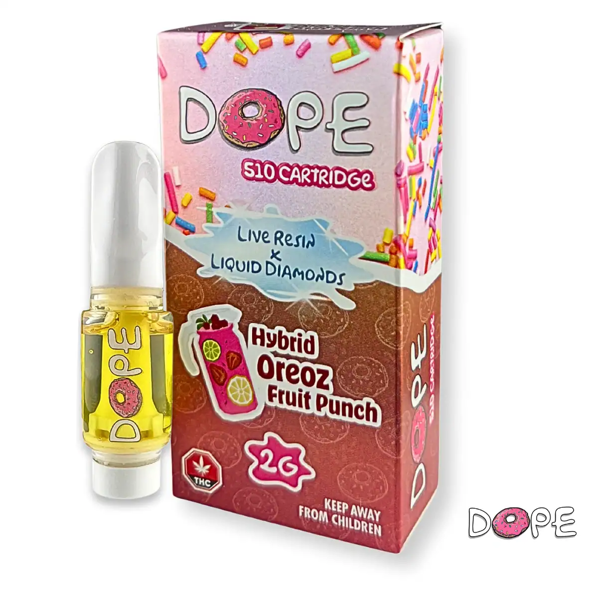 DOPE LIVE RESIN X LIQUID DIAMONDS VAPE CART - OREOHZ FRUIT PUNCH (2 ...