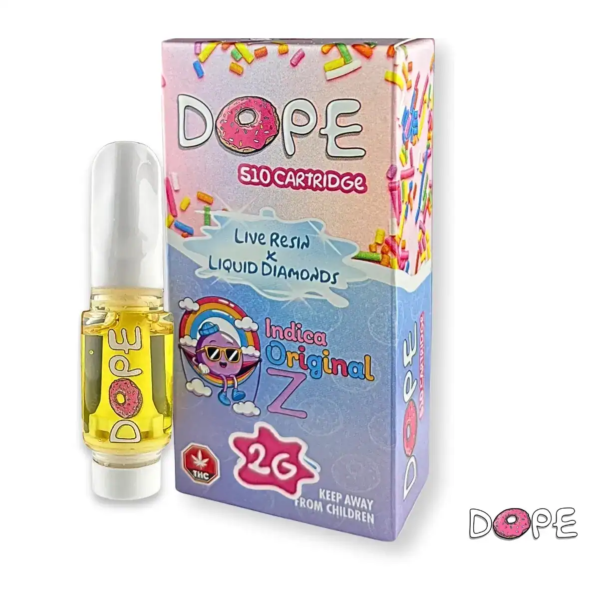 DOPE LIVE RESIN X LIQUID DIAMONDS VAPE CART - ORIGINAL Z (2 GRAM ...