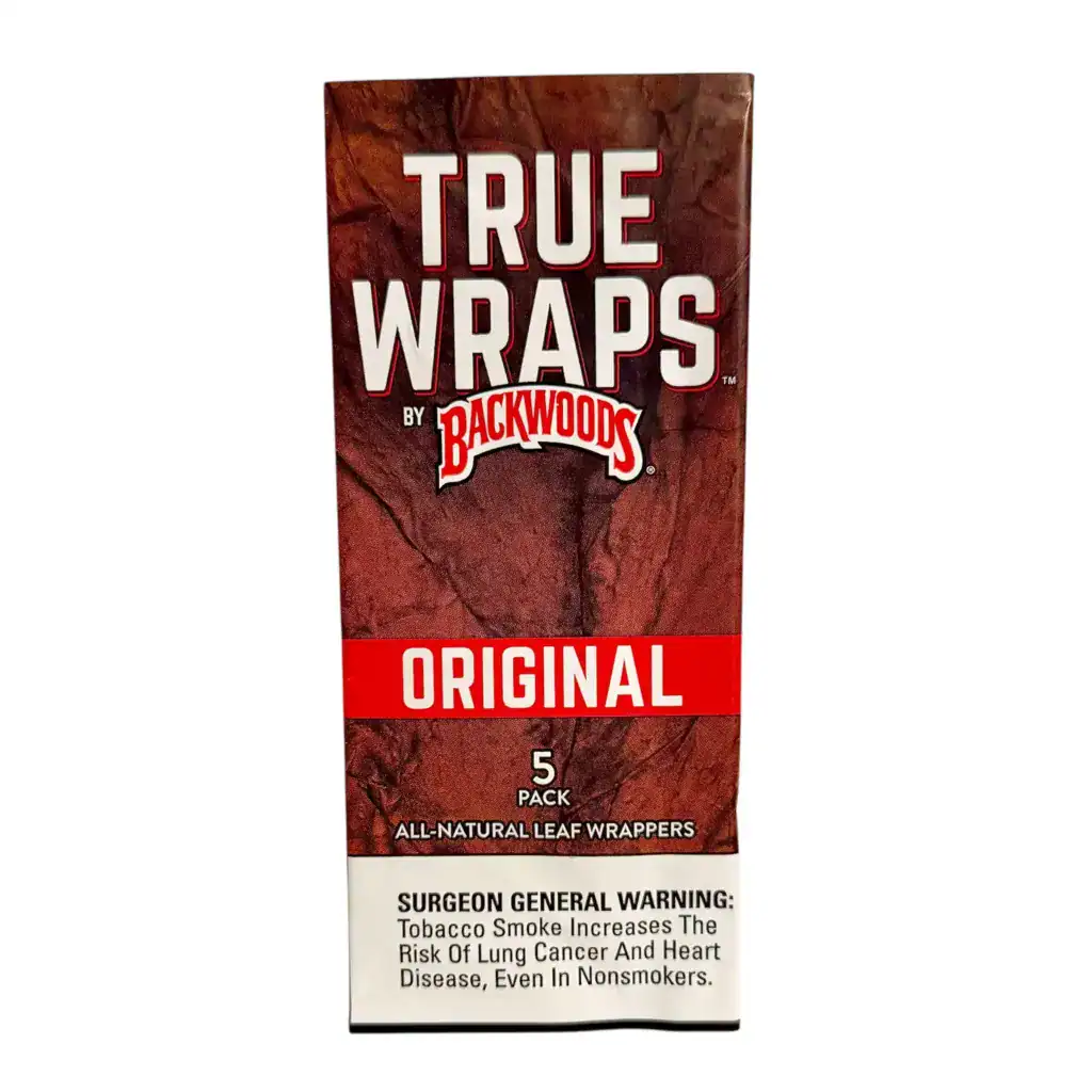 BACKWOODS - ORIGINAL TRUE WRAPS - Canna Craft Collective